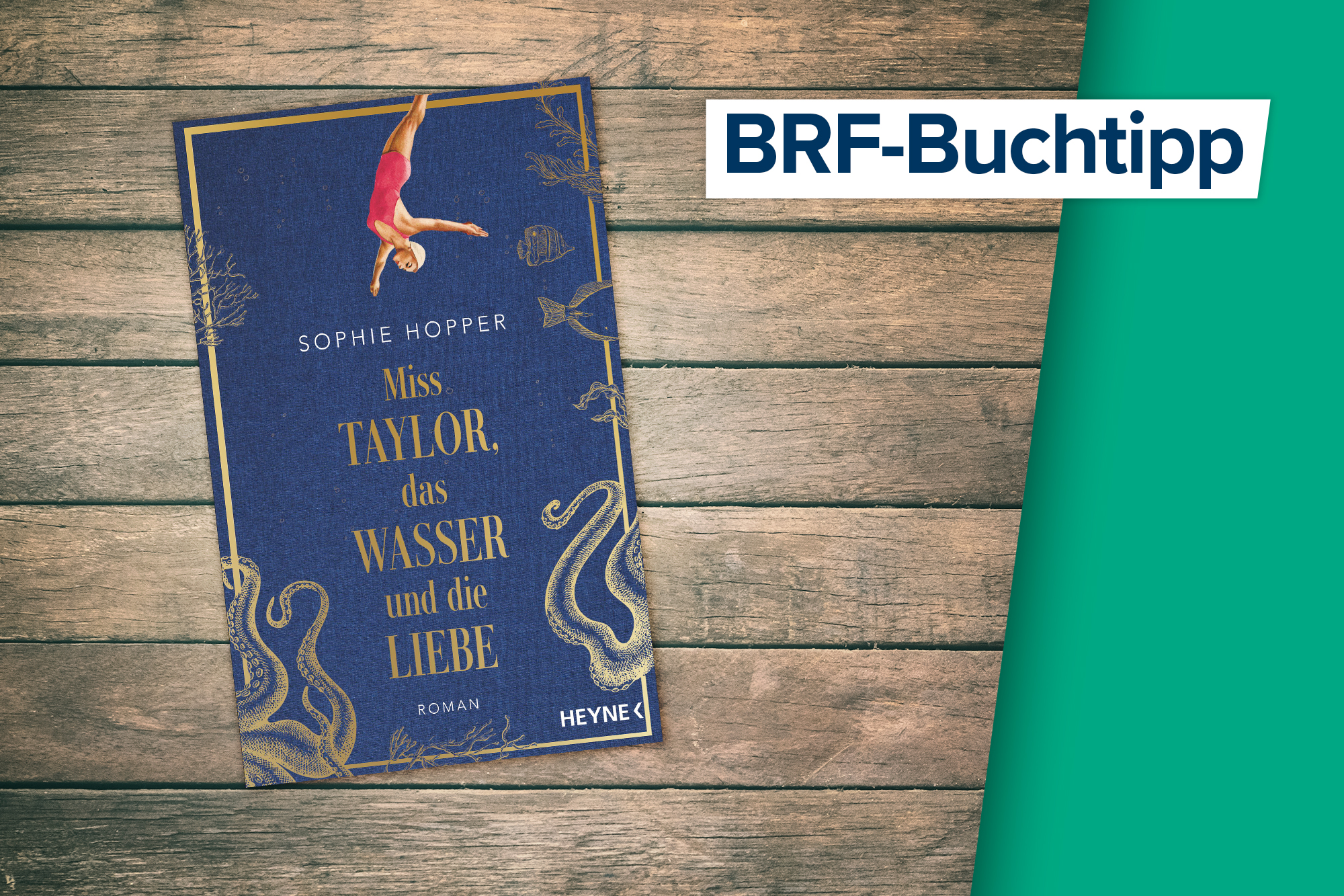 Sophie Hopper: Miss Taylor, das Wasser und die Liebe - BRF1 Radio
